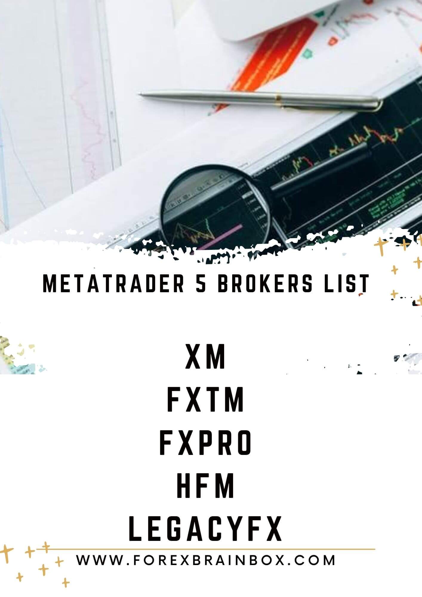 METATRADER 5 BROKERS LIST - ForexBrainBox